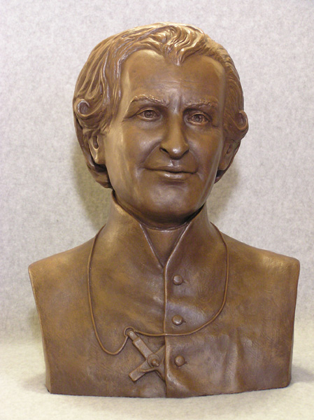 Blessed Father Basil Moreau sculpture